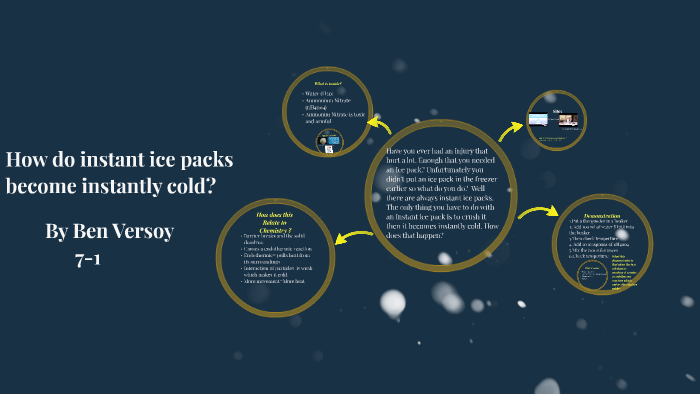 How does do instant Ice packs become instantly cold? by Ben Versoy on Prezi