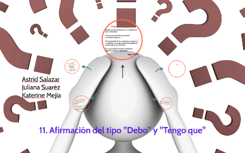 11. Afirmación del tipo "debo" y "tengo que" by Katherine Mejía López ...