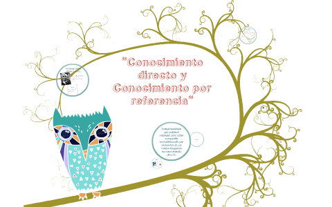 "Conocimiento directo y conocimiento por referencia" by Marcia Miranda ...