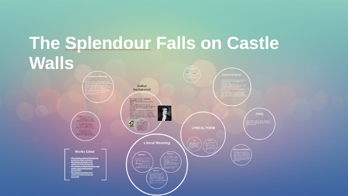 The Splendour Falls on Castle Walls by Zoe Tews on Prezi