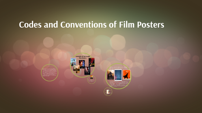 Codes and Conventions of a Film Poster by aine curran on Prezi
