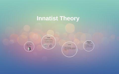 Innatist Theory by on Prezi