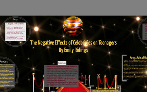 The Negative Effects of Celebrities on Teenagers by Emily Ridings on Prezi