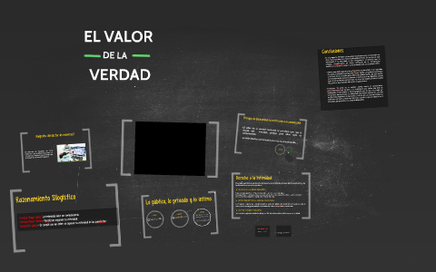 EL VALOR DE LA VERDAD by Lina Castillo Peralta on Prezi