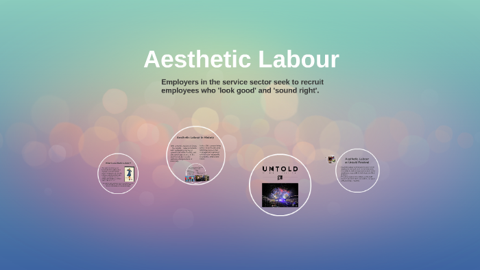 Aesthetic Labour by Victor Balaniuc on Prezi