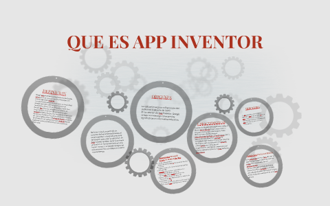 QUE ES APP INVENTOR by on Prezi