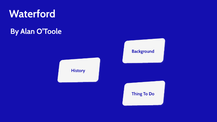 Where I'm from by Alan O'Toole on Prezi