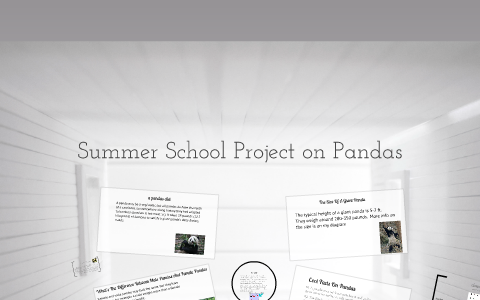 summer school project on pandas by johnathan reedy on Prezi