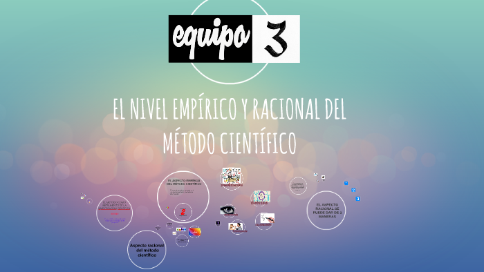 EL NIVEL EMPIRICO Y RACIONAL DEL METODO CIENTIFICO by angelina garcia ...