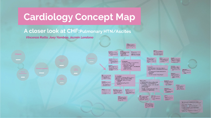 Cardiology Concept Map by Jazmin Londono on Prezi