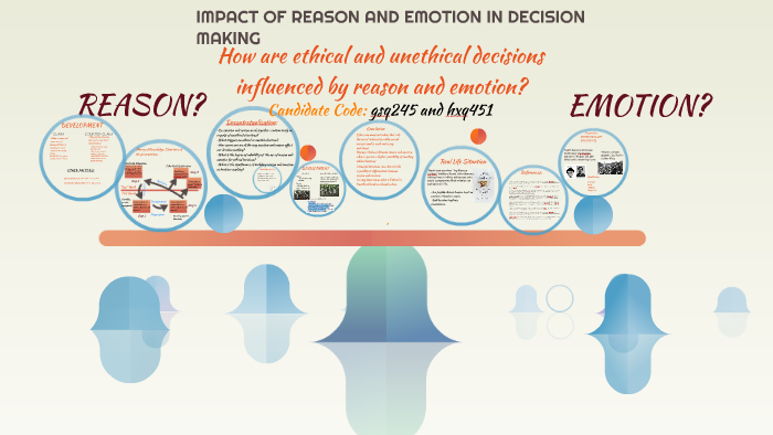 How are ethical and unethical decisions influence by reason by emilio ...