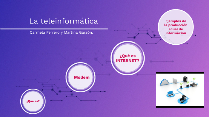 La teleinformàtica by Carmela Ferrero on Prezi