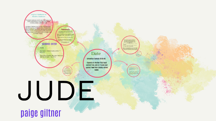 The Letter of jude by Paige Giltner on Prezi