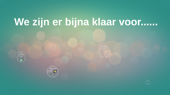 We zijn er bijna klaar voor...... by Alexander Hendriksen