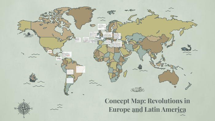 Concept Map: Revolutions in Europe and Latin America by Mackenzie ...