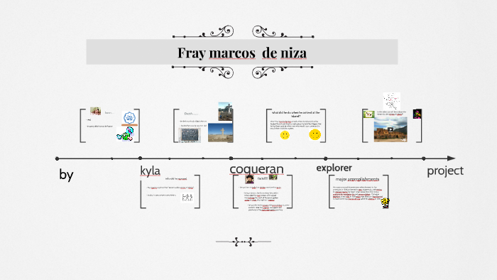 Fray marcos de niza by Brenda Kennard on Prezi