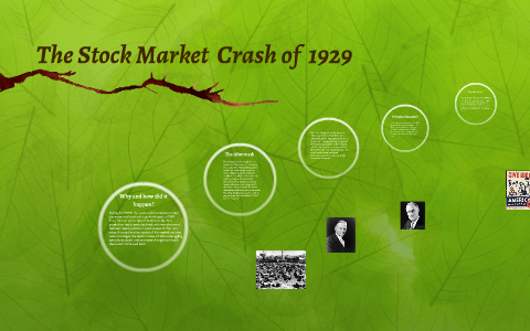 The Stock Market Crash of 1929 by Steven Lindsey on Prezi