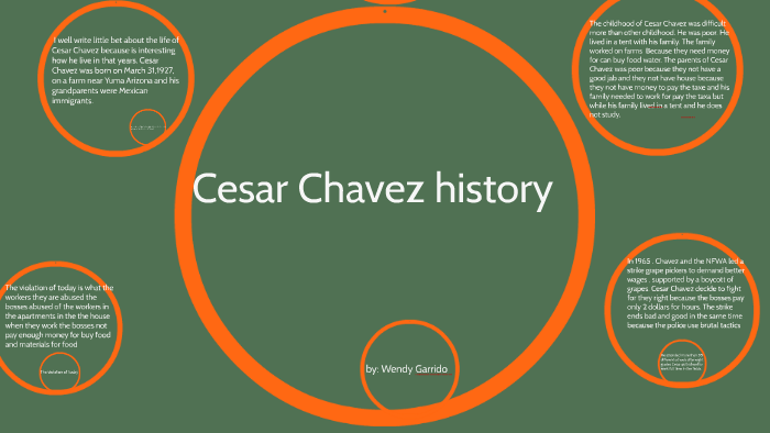 Cesar chavez history by wendy Garrido on Prezi