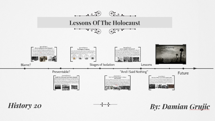 Lessons Of The Holocaust by Damian Grujic on Prezi