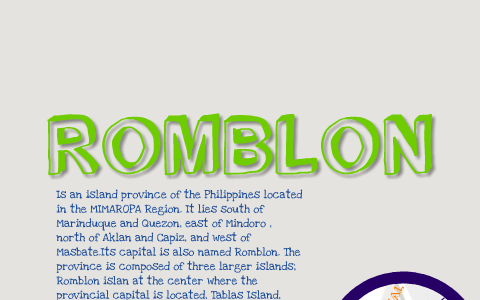 Mimaropa(Romblon) by Nica David on Prezi