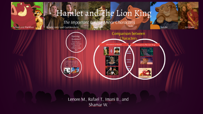 Hamlet and The Lion King by Shamar Wallace on Prezi