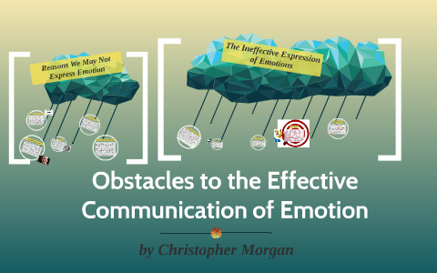 Obstacles to the Effective Communication of Emotion by chris morgan on ...