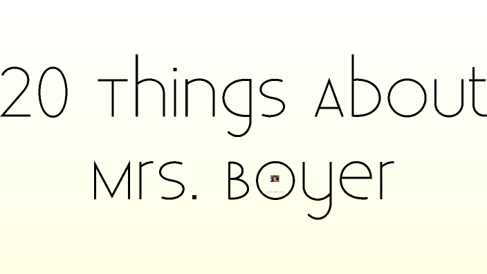 All About Me 2021 by Hilary Boyer on Prezi