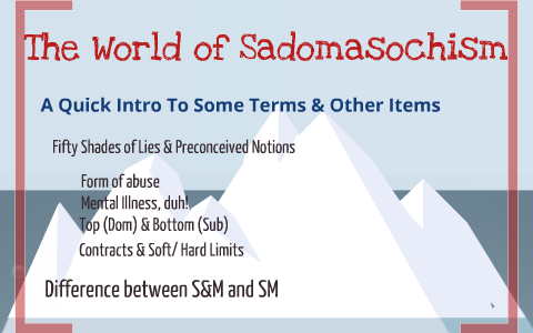 Sadomasochism by Marneé Lynn on Prezi
