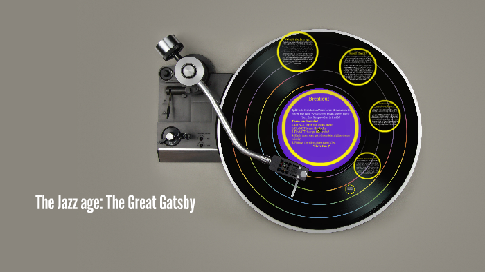 The Jazz age: The Great Gatsby by jamia echols