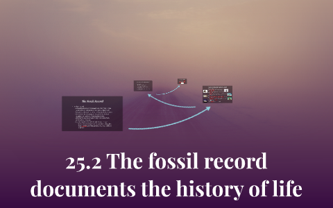 25.2 The fossil record documents the history of life by olivia johnson ...