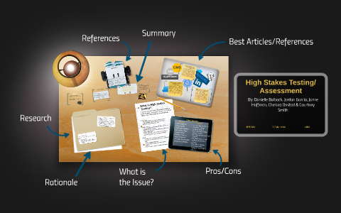 High Stakes Testing/Assessments by Danielle Richards on Prezi