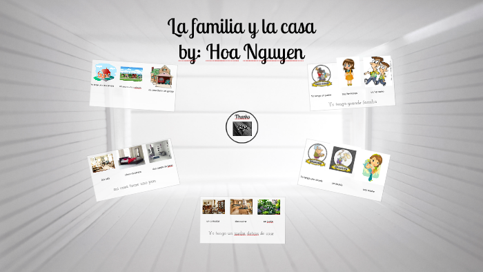 La familia y la casa by Hoa Nguyen