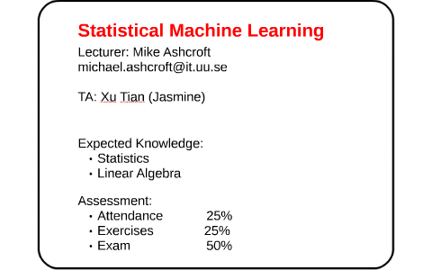 SML Introduction by Mike Ashcroft on Prezi