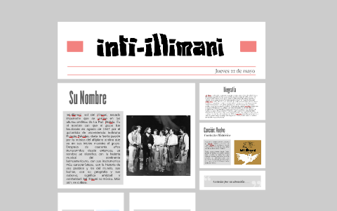 Vuelvo- inti illimani by Cami Fonseca on Prezi