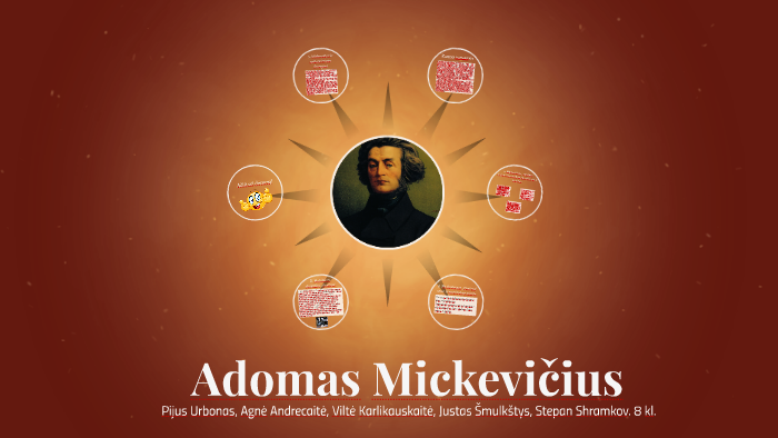 Adomas Mickevičius by AGNĖ ANDRECAITĖ on Prezi