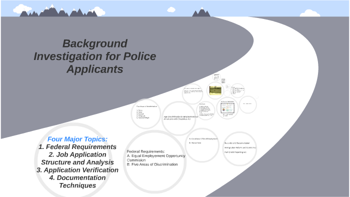 Background Investigation for Police Applicants by Paul Koscheski on Prezi