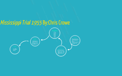 Mississippi trial 1955 By:Chris Crowe by Mia Griffiths on Prezi