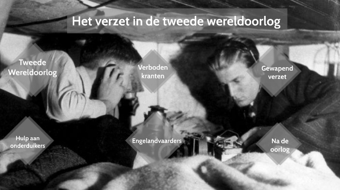 het verzet in de tweede wereldoorlog by Mattie Roos on Prezi