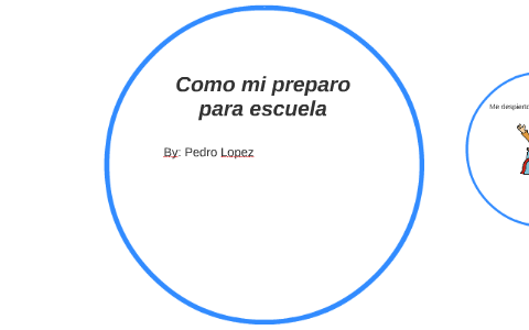 Como mi preparo para escuela by Pedro Lopez on Prezi