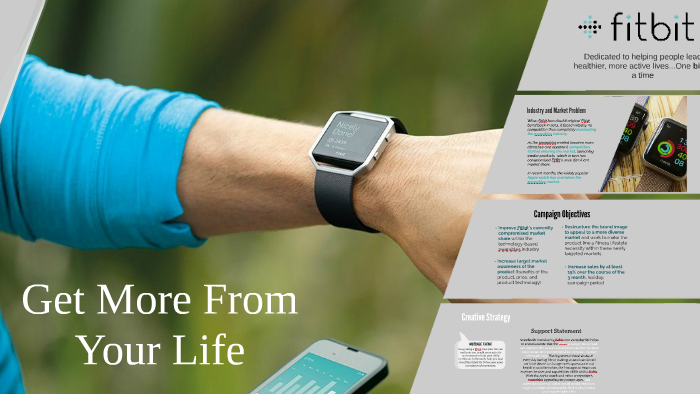 Fitbit ad campaign by Sammi Kuhlman on Prezi
