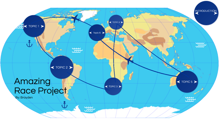 Amazing Race Project by Brayden Behmlander on Prezi