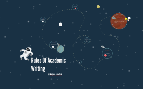 Rules Of Academic Writing by Kaylee Sanchez on Prezi