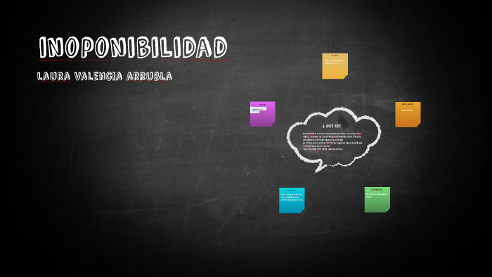 Inoponibilidad by Laura Valencia on Prezi