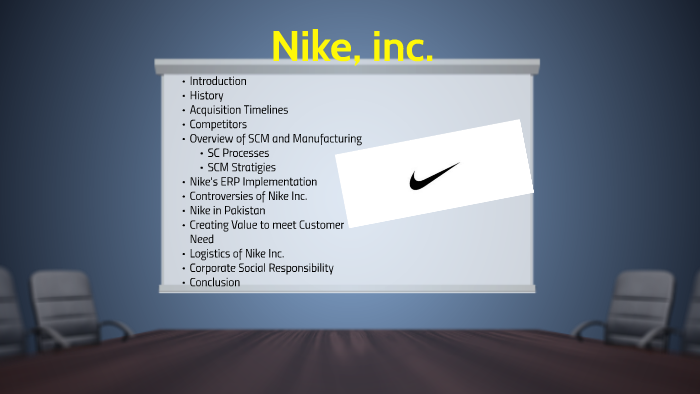 Nike Inc. SCM (Supply Chain Management) by Haroon Ahmed on Prezi