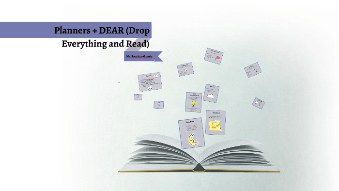 Planners + DEAR (Drop Everything and Read) by Megan Alanna Strachan on ...