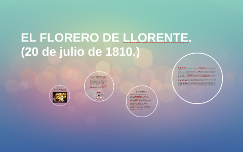 El florero de Llorente. by Juli Murillo on Prezi