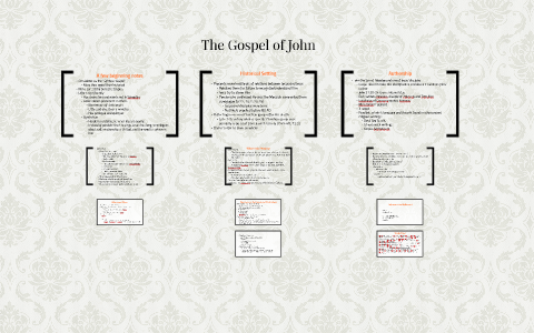 The Gospel of John by on Prezi