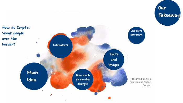 Nico Paulson Shane Cooper How do coyotes sneak people over the border ...