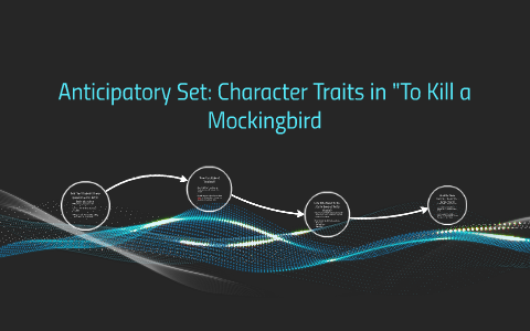 Anticipatory Set: Character Traits in "To Kill a Mockingbird by Megan ...