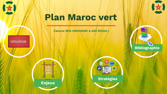 Plan maroc vert by zakaria Benhmamane on Prezi